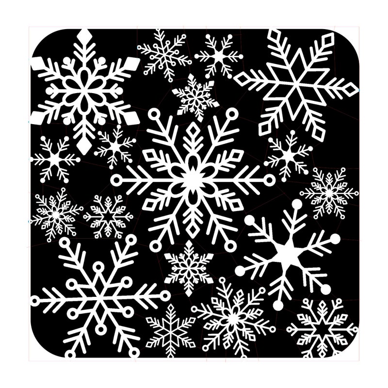 Snowflake Decal - Etsy