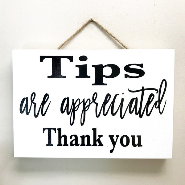 Tips Are Appreciated - Etsy