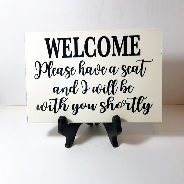 Have a Seat Your Therapist Will Be With You Sign - Etsy