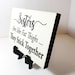 Sisters Like FAT THIGHS Sign They Stick Together Christmas - Etsy