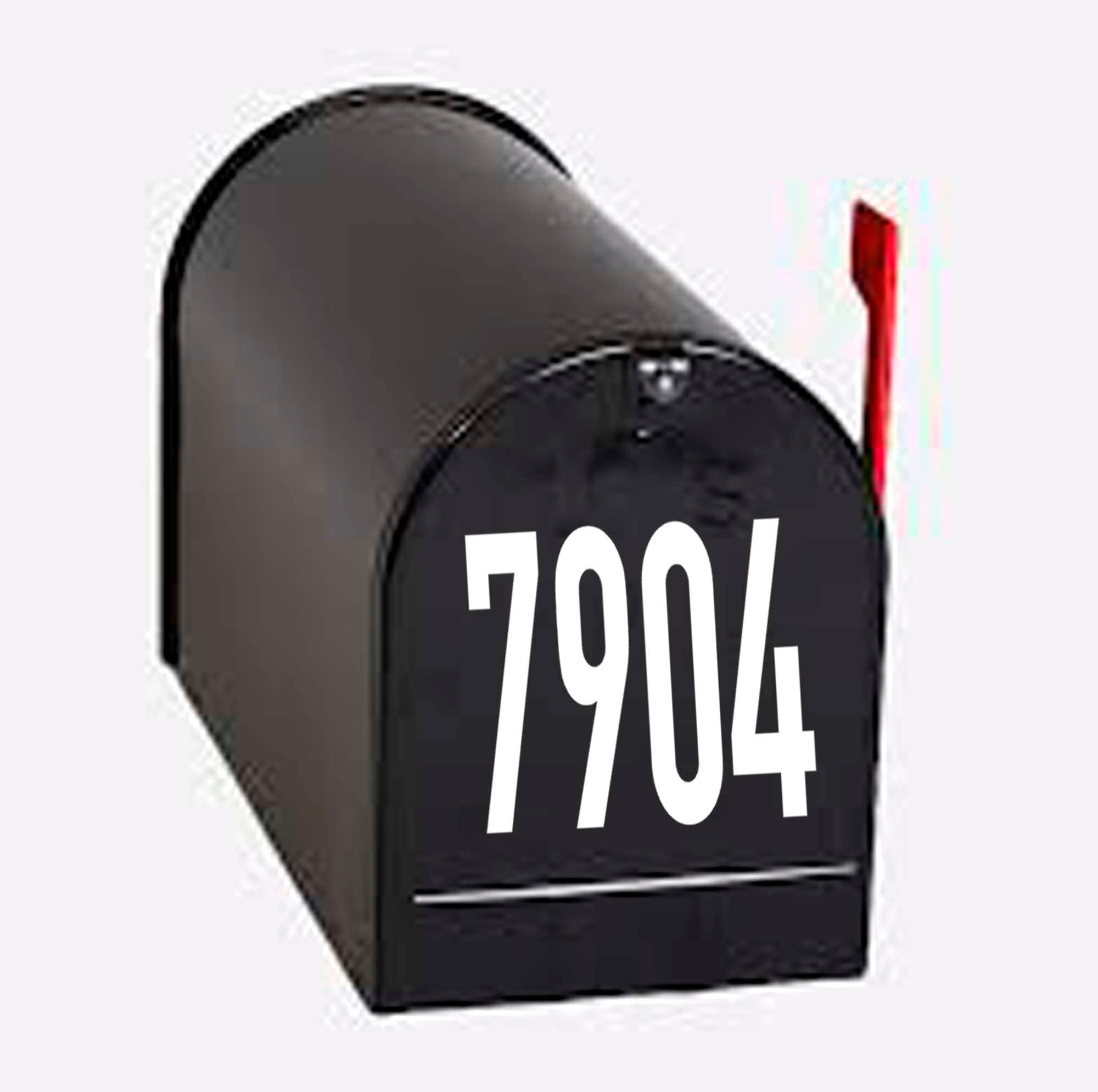 Address Mailbox Decal Monogram Street Name Number Vinyl Personalized - Etsy