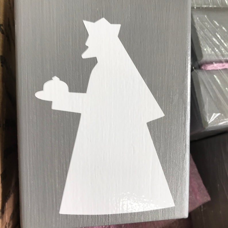 Mary Joseph Baby Jesus Block Set for Unto Us a Child is Born | Etsy