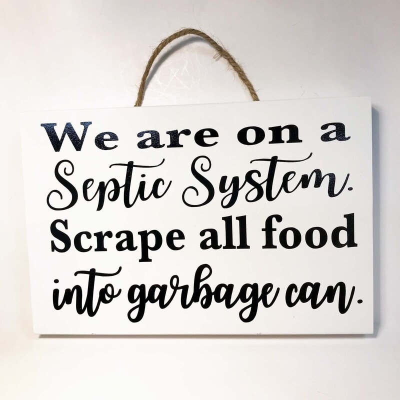 Septic Sign - Etsy