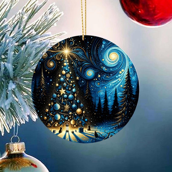 Starry Night Christmas Decorations