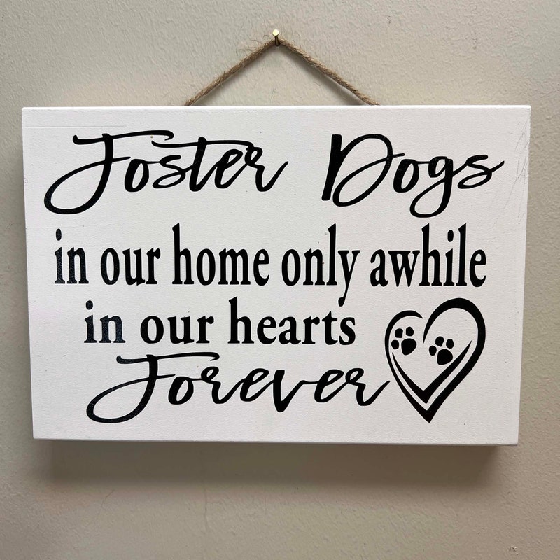 Rescue Dog Sign - Etsy