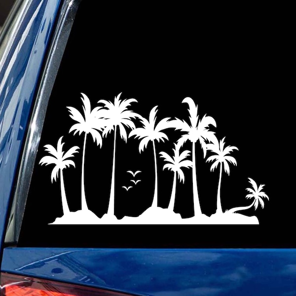 Palm Tree Decal - Etsy
