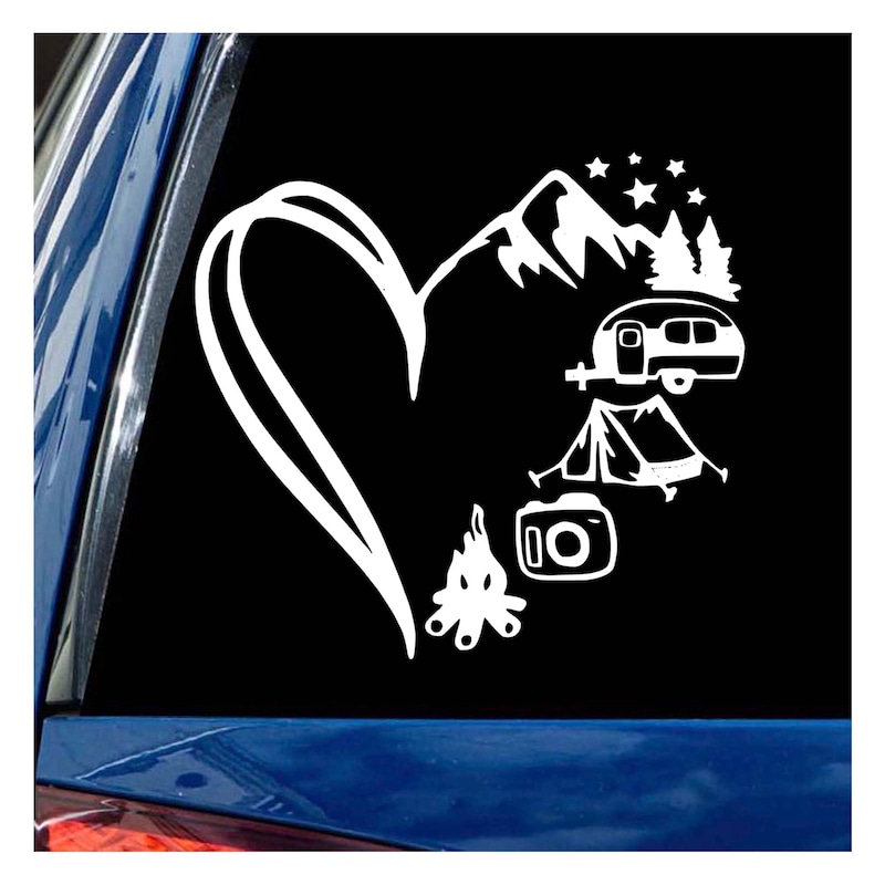 Camping Decal - Etsy