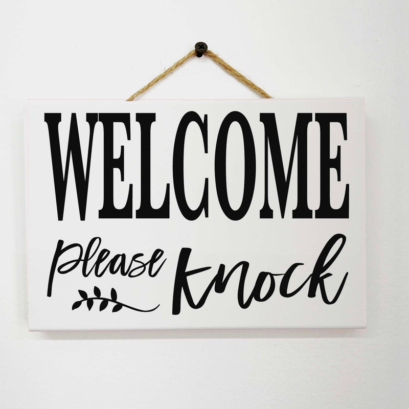 Please Knock - Etsy