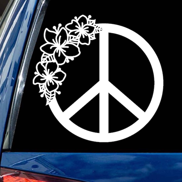 Peace Wall Decal - Etsy