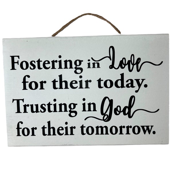 Foster Care Sign - Etsy
