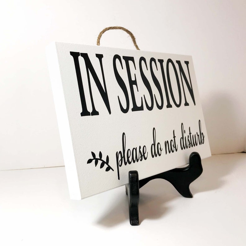 In Session Please Do Not Disturb Sign Spa Massage Therapy Door - Etsy