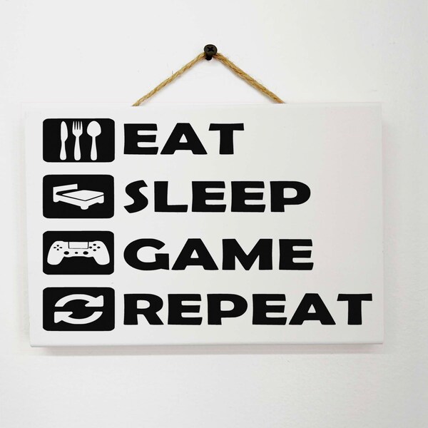 Eat Sleep Game - Etsy