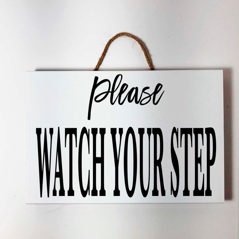 Watch Your Step - Etsy