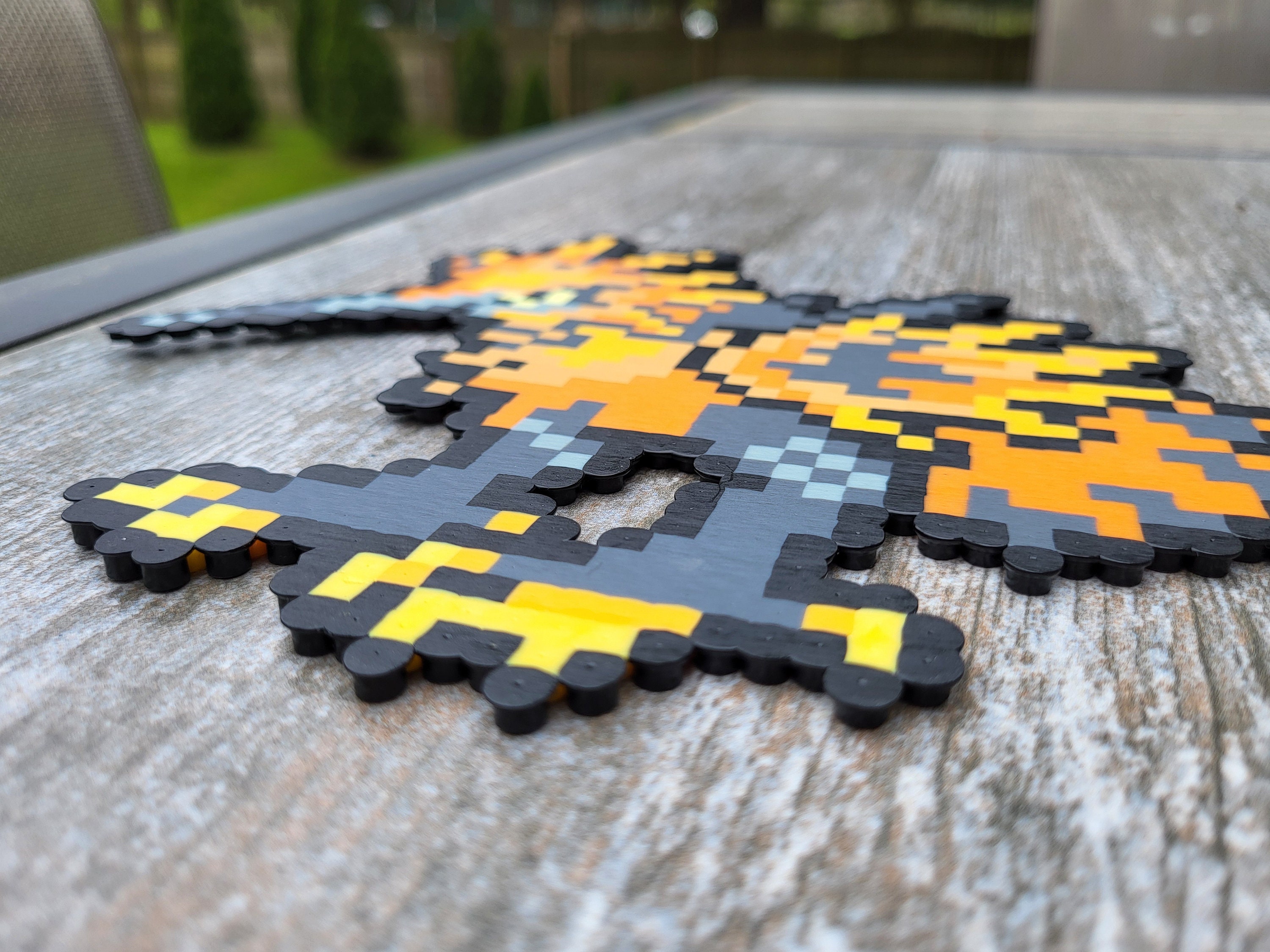 Perler Bead Art Galarian Zapdos Pokemon - Etsy