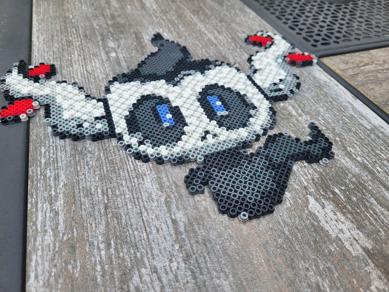 Perler Bead Art - Shiny Phantump - Pokemon - Etsy