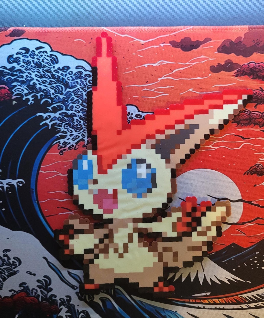 Perler Bead Art - Victini - Pokemon - Etsy