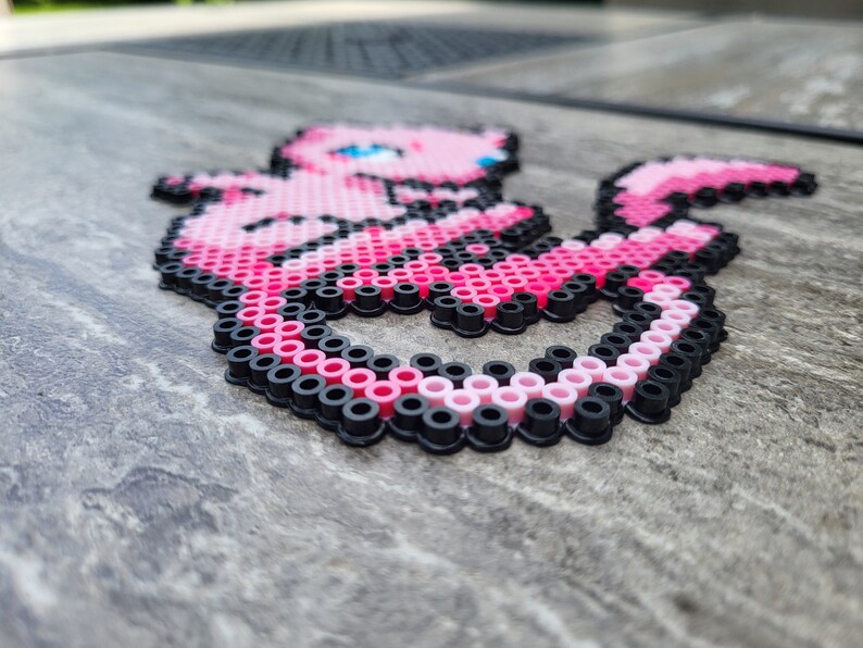 Perler Bead Art - Mew - Pokemon - Etsy