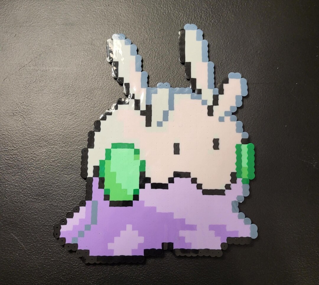 Perler Bead Art (glossy) - Goomy - Pokemon - Etsy