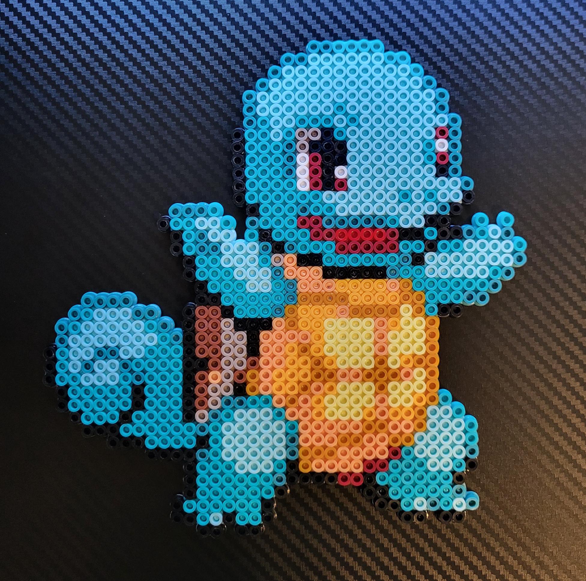 Perler Bead Art - Squirtle - Pokemon - Etsy
