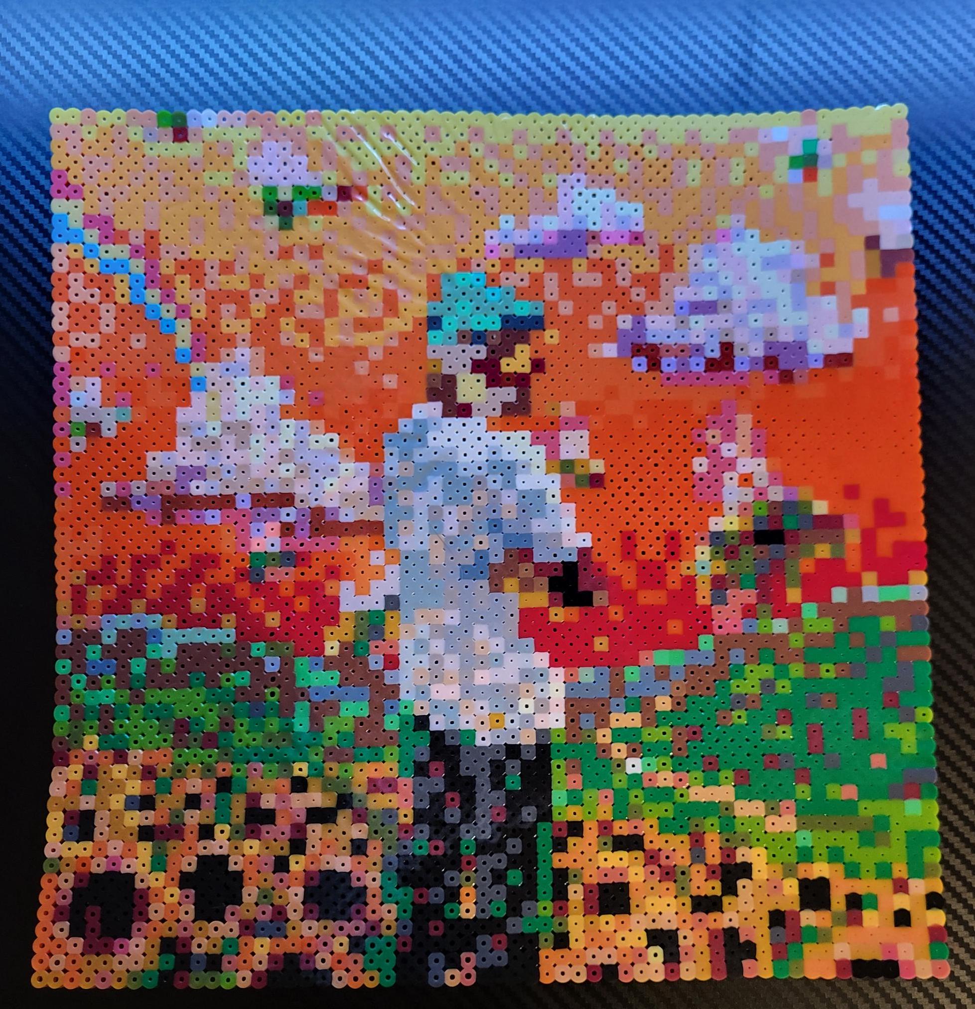Perler Bead Art - Flower Boy - Tyler the Creator - Album - Etsy
