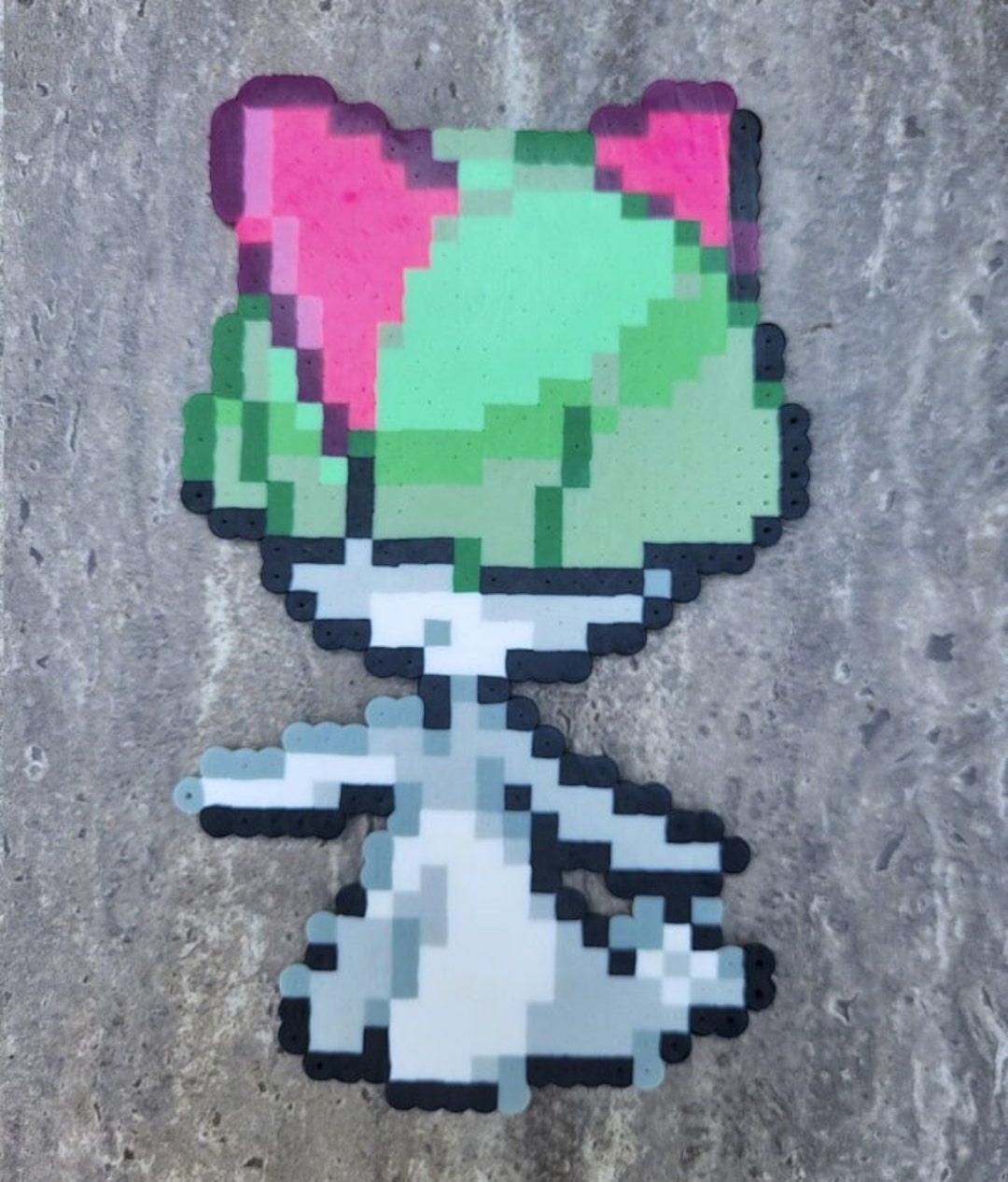 Perler Bead Art Ralts Pokemon - Etsy