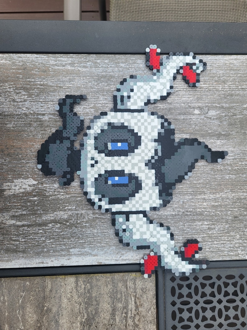 Perler Bead Art - Shiny Phantump - Pokemon - Etsy