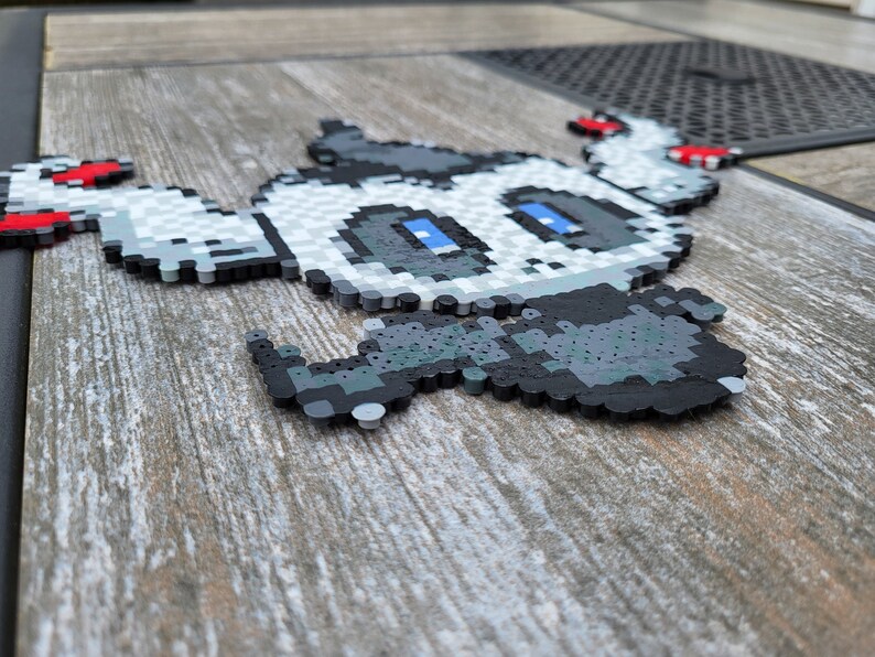 Perler Bead Art - Shiny Phantump - Pokemon - Etsy