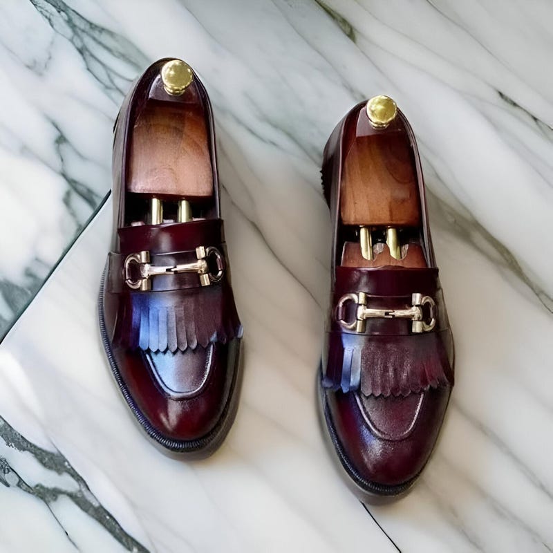 Fringe Loafers - Etsy