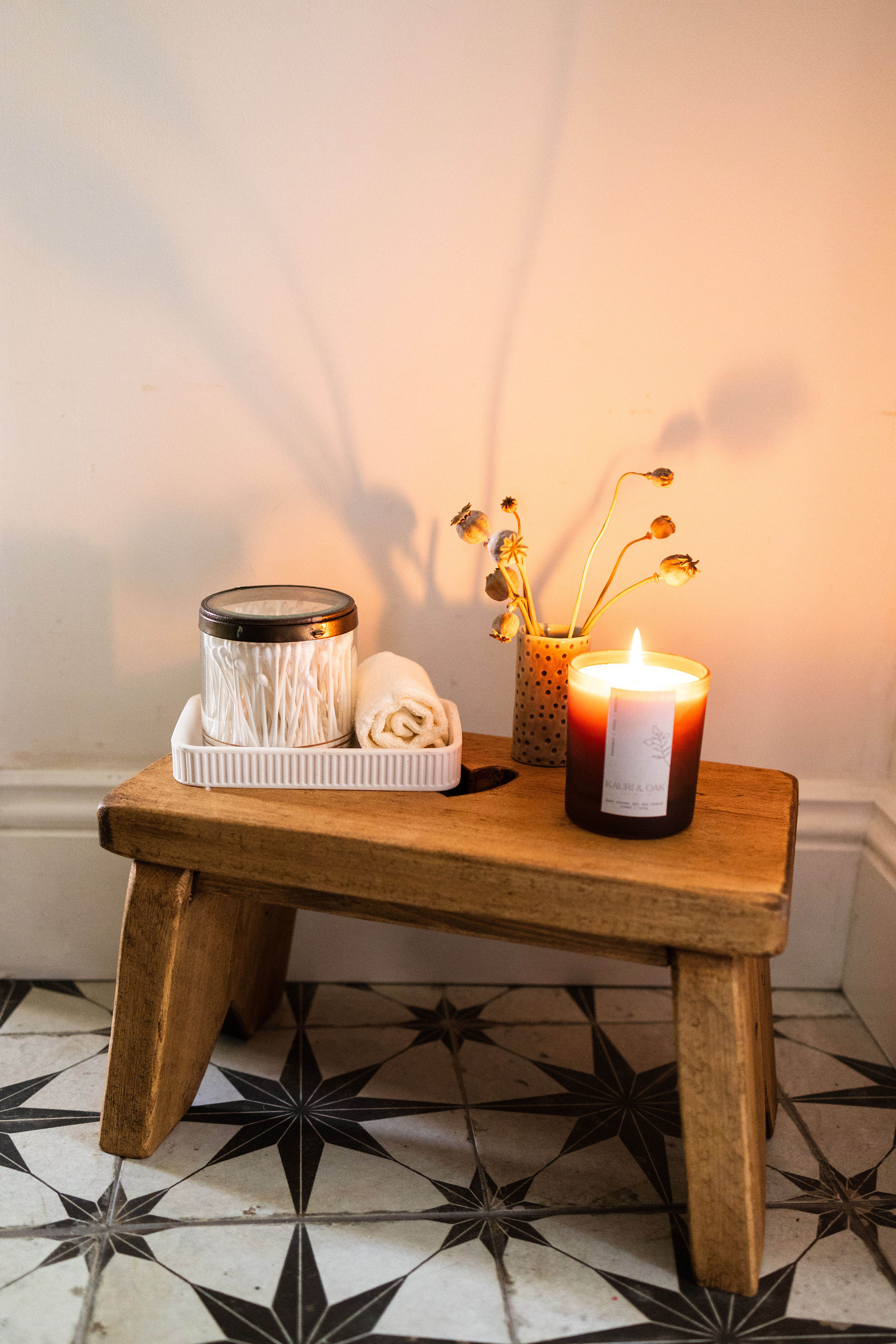 Handmade Rustic Wooden Children's Stool | Heart Carving, Kids Furniture ...