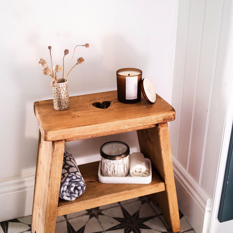 Upcycled Side Table - Etsy UK
