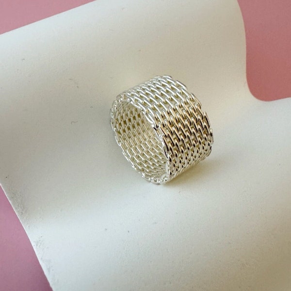 Mesh Ring - Etsy