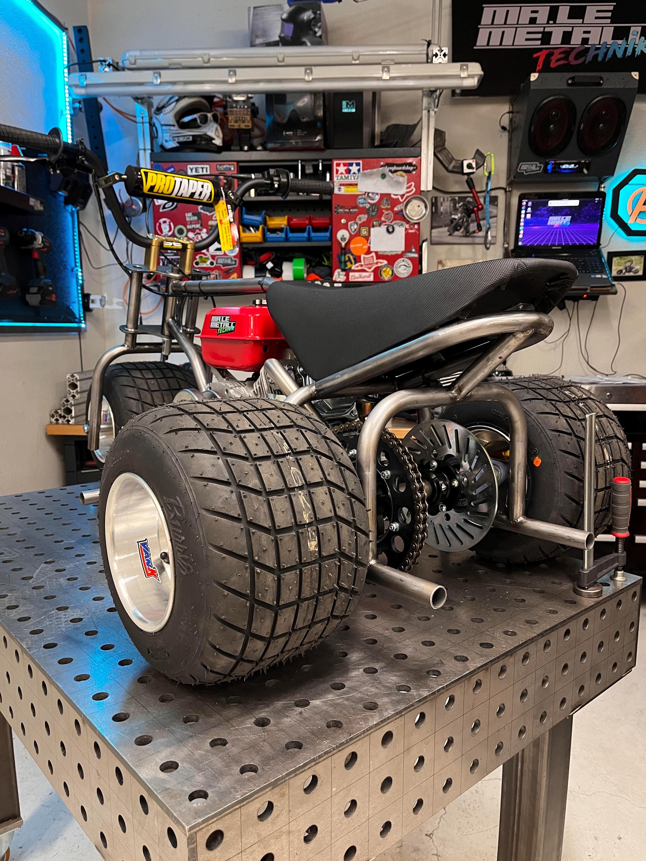Threewheeler - Trike - Build Plan - Pitbike Pocketbike - Drifttrike ...