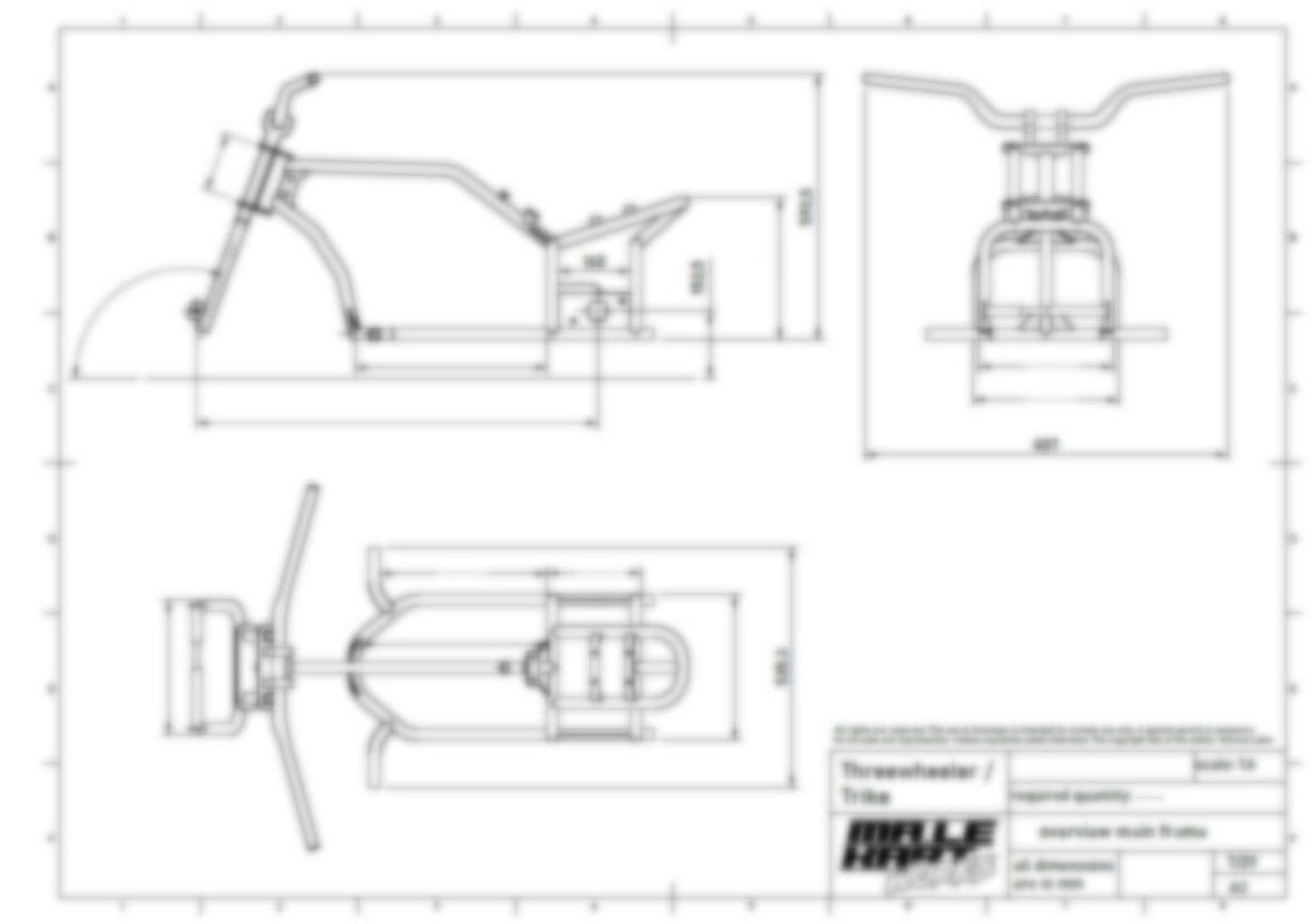 Threewheeler - Trike - Build Plan - Pitbike Pocketbike - Drifttrike ...