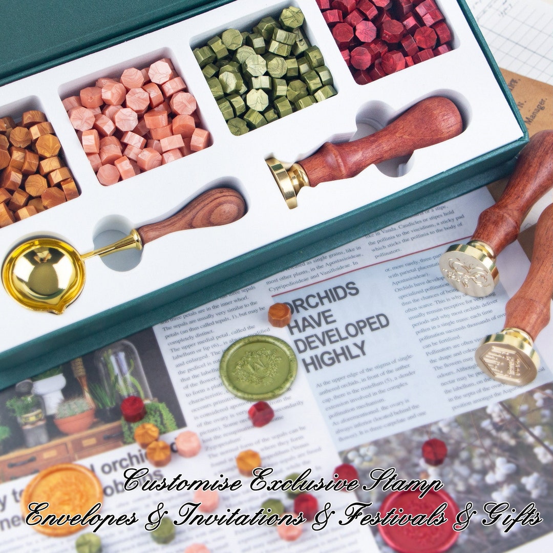 Custom Wax Stamp, Logo Stamp, Personalized Wax Seals, Customised ...