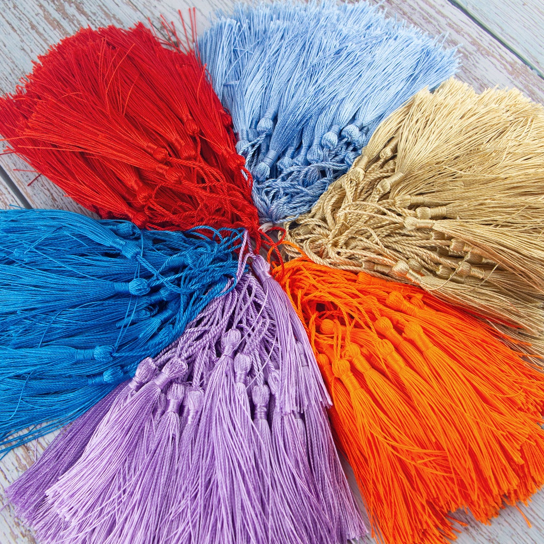 20pcs Silk Tassels,tassle for Jewelry, Key, Furniture, Hat, Tassel ...