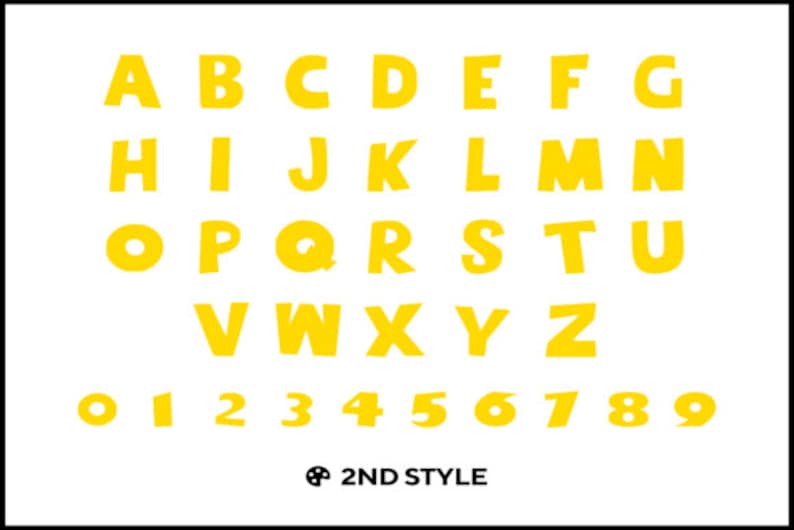 Toy Story Font | Serif Font | Toy Story Alphabet | Toy Story Numbers ...