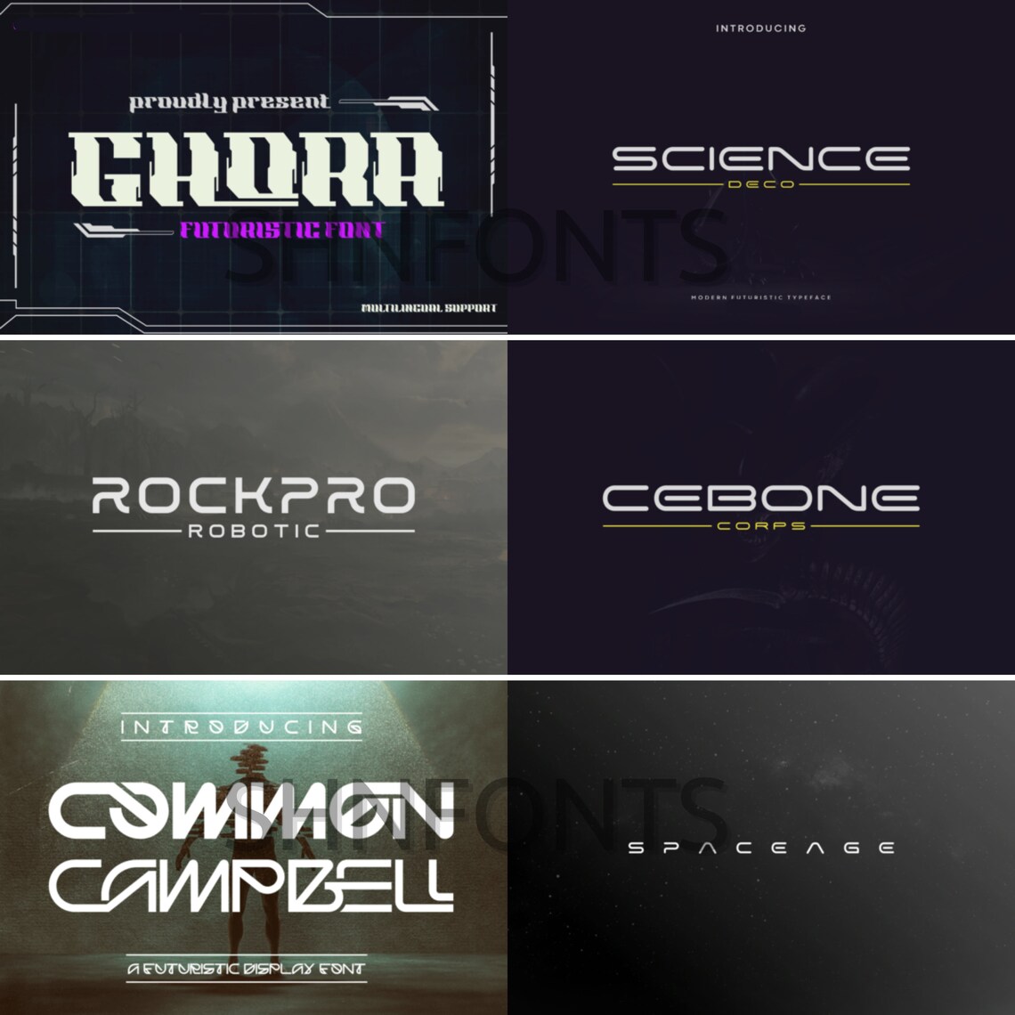 30+ Futuristic Fonts Bundle: Calligraphy, Script (TTF & OTF) - Etsy