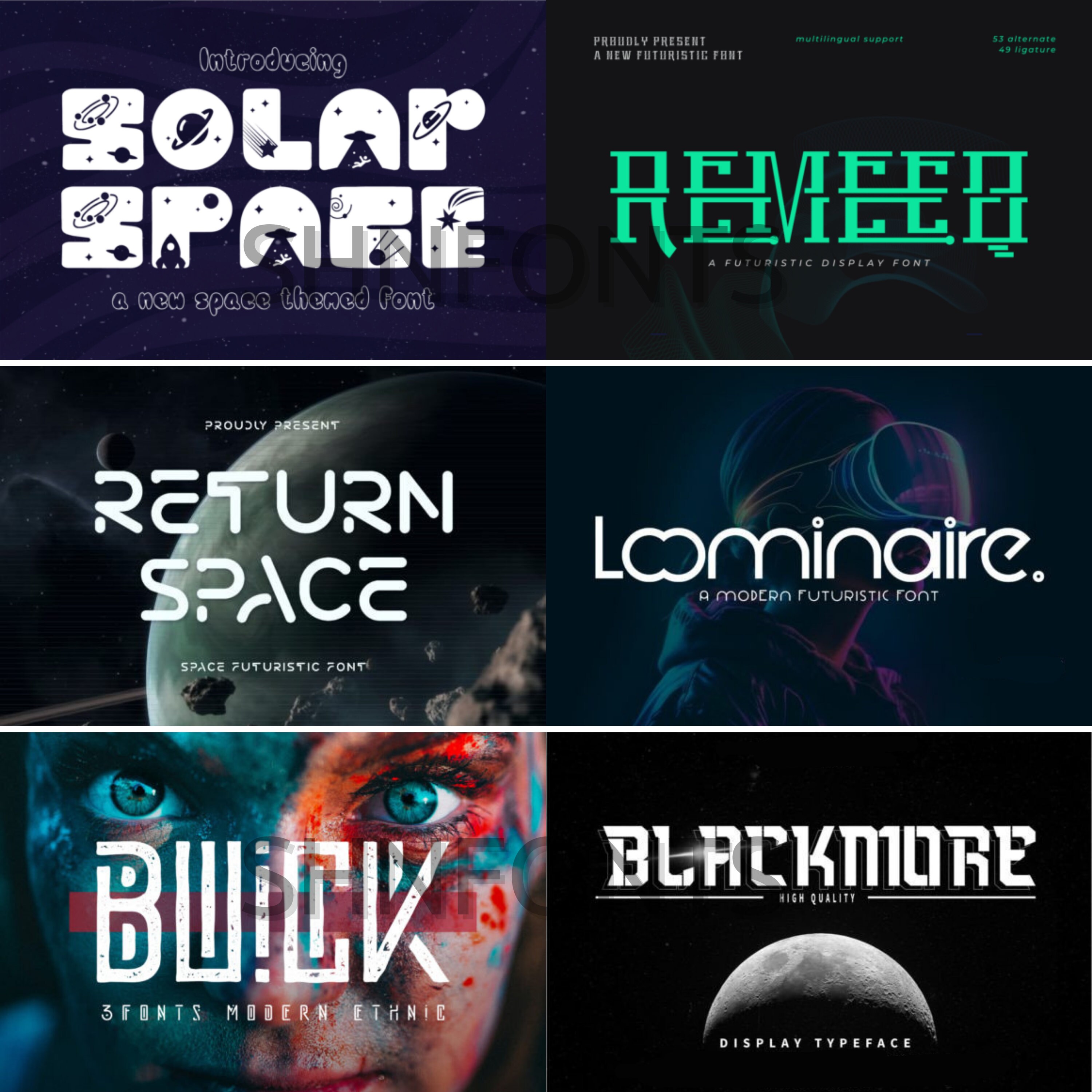 30+ Futuristic Fonts Bundle: Calligraphy, Script (TTF & OTF) - Etsy