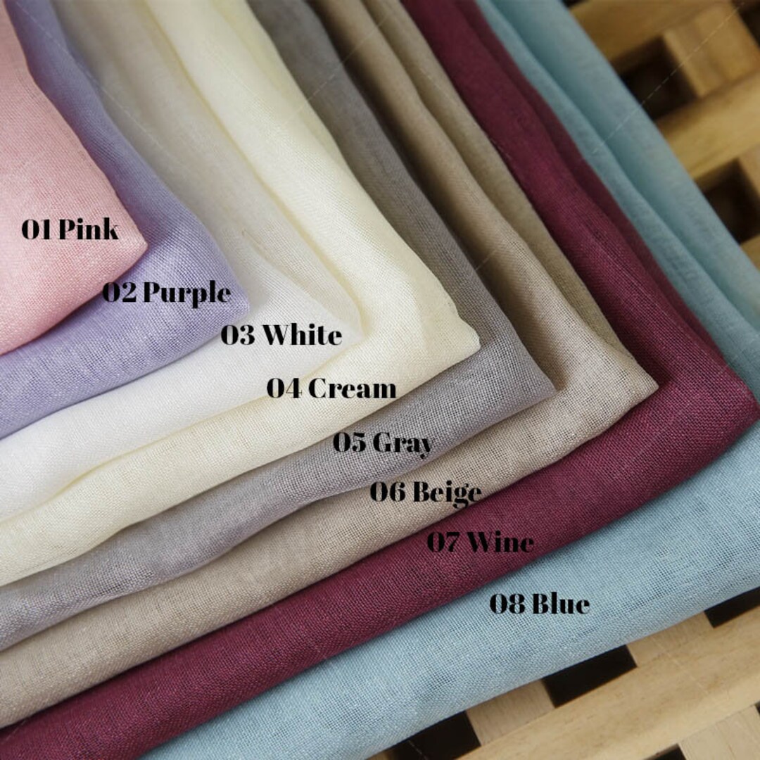 Faux Linen Extra Wide Curtain,8colors, Rod Pocket, Curtains for Living ...