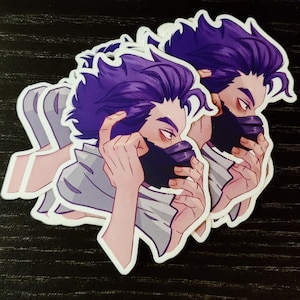 Vinyl Sticker - Hitoshi Shinso My Hero Academia - Etsy