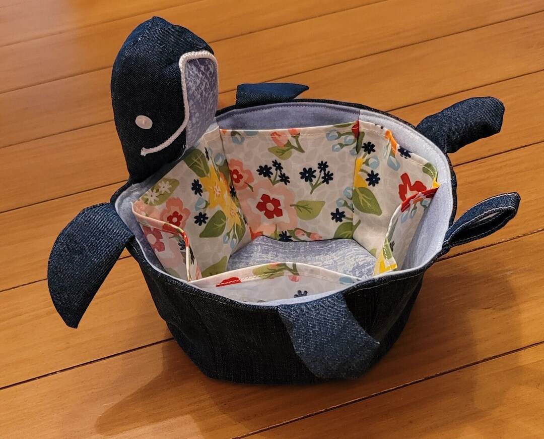 Turtle Basket With Pockets - Etsy