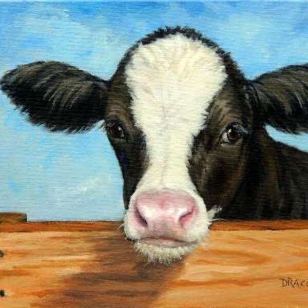 Holstein Cow Art - Etsy