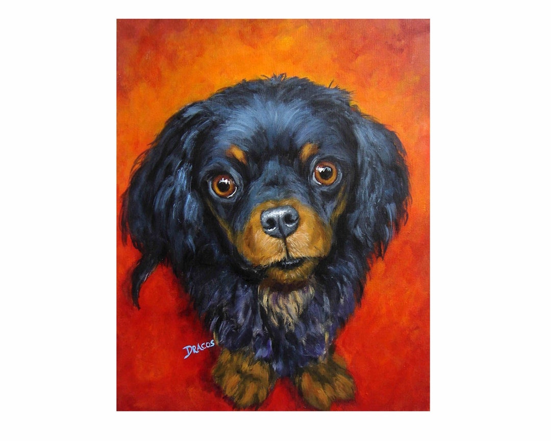 Cavalier King Charles Spaniel, Cav, Dog Art, Dogs, Cavalier King ...
