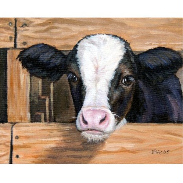 Cow Painting - Etsy