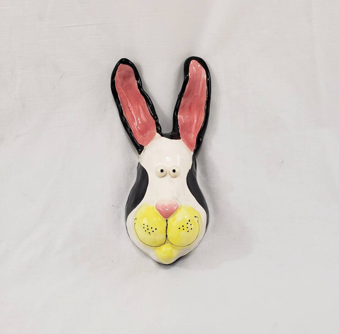 Rabbits, Rabbit Art, Ceramic Rabbit, Bunny, Rabbit Face, Rabbit ...