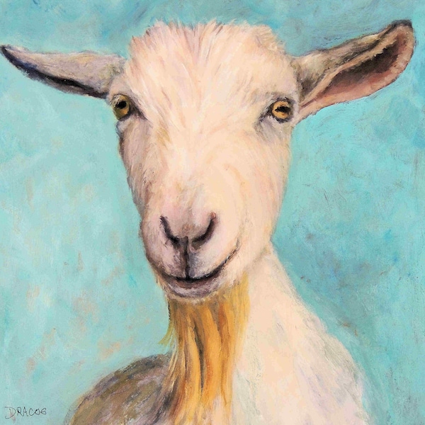 Goat Painting - Etsy