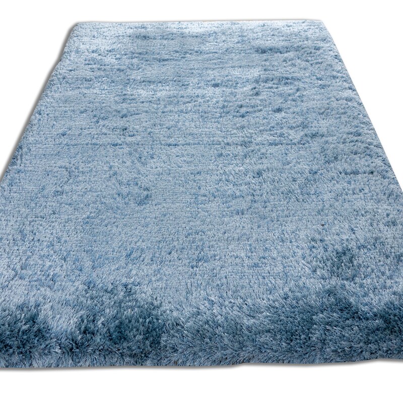 Blue Shag Rug - Etsy