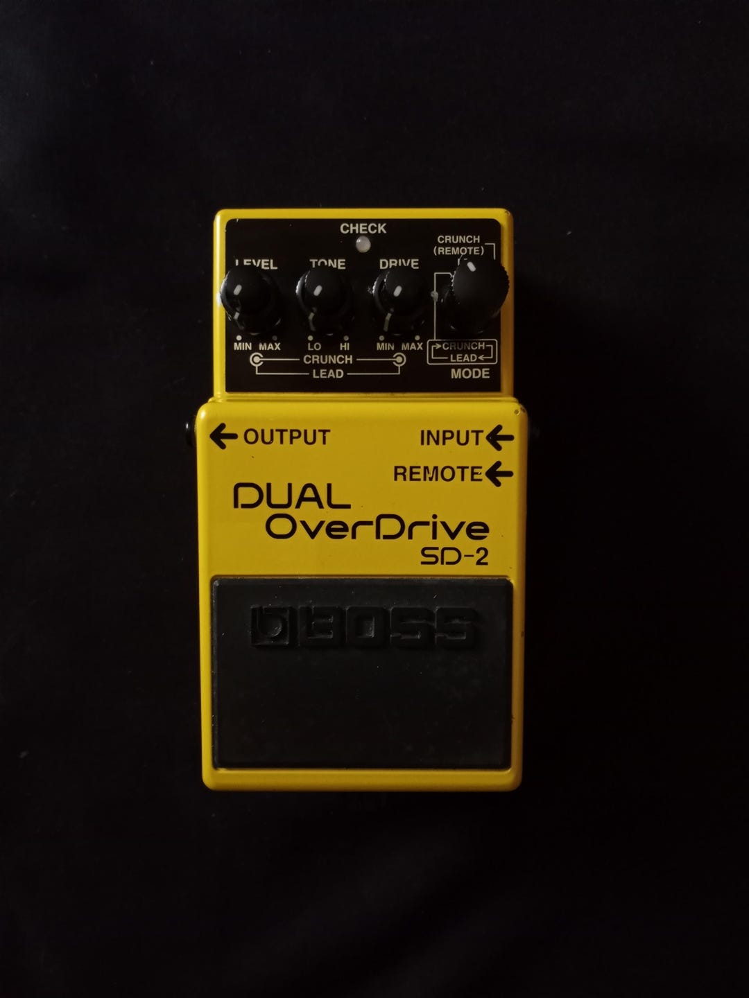 Boss Dual Overdrive SD-2 Silver Label Guitar Pedal Vintage - Etsy