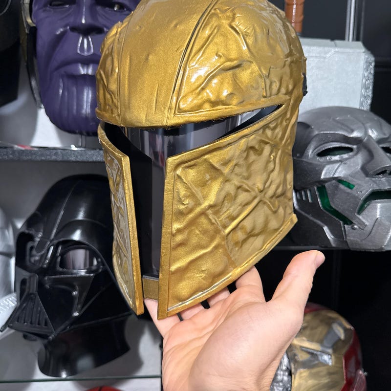 Mandolorian Mask - Etsy