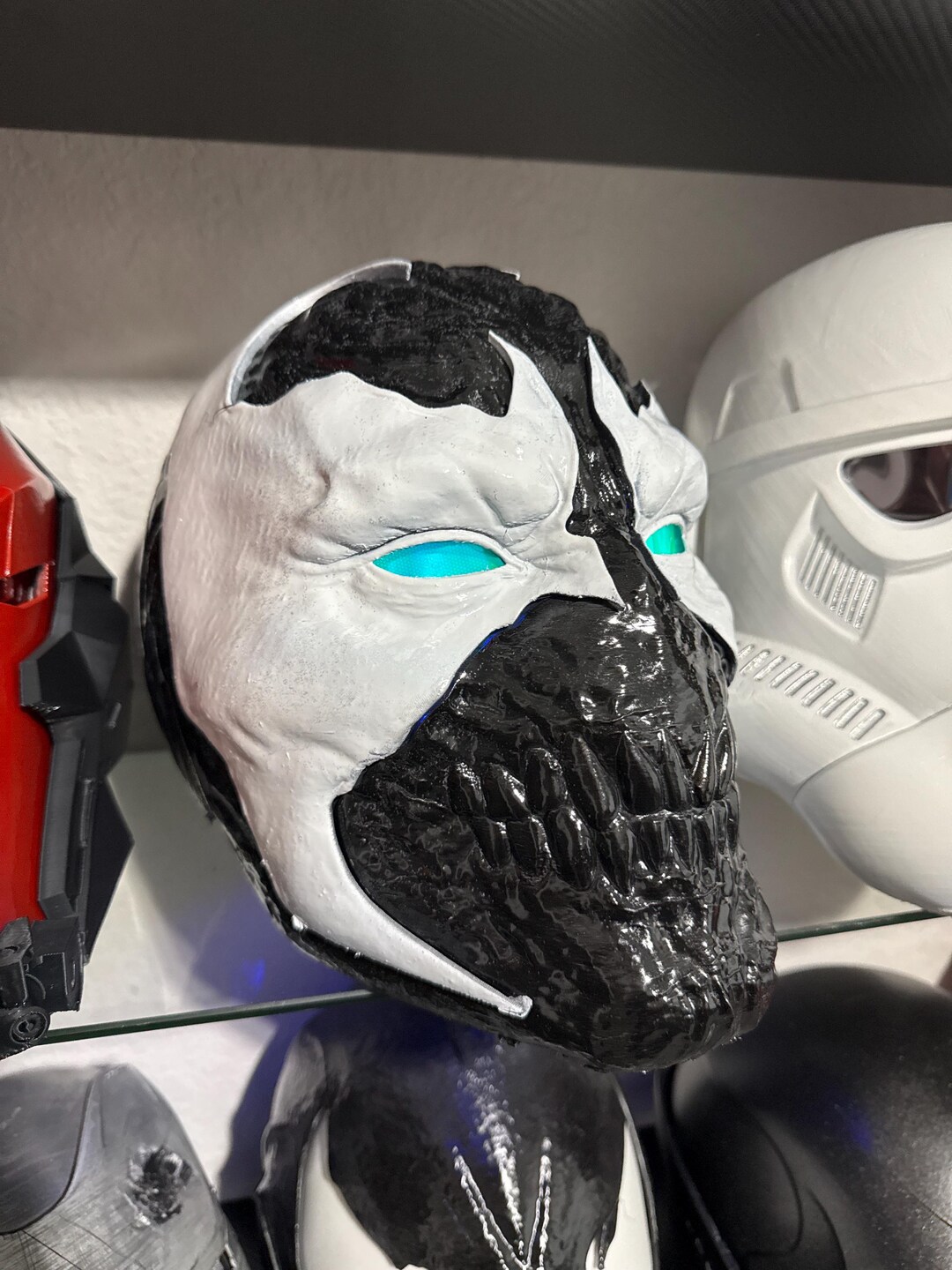 3D Printed Spawn Helmet - Etsy